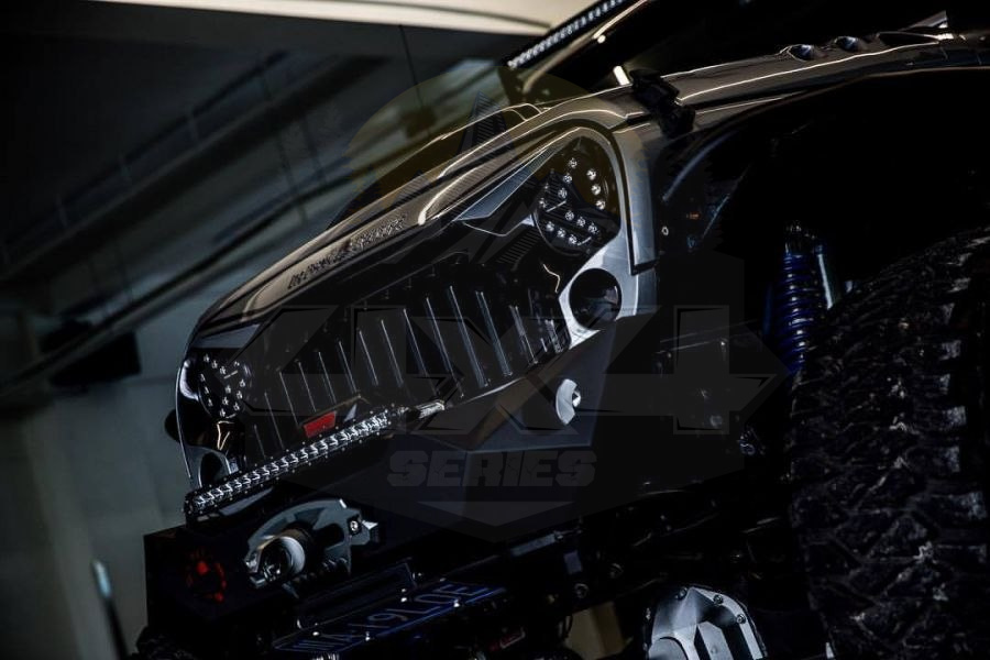 4X4 SERIES > Grill TopFire "FURY II" Jeep Wrangler JK/JKU - TXJ 189-TF